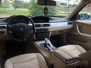 Blue BMW 318 2006 in Riga, with an engine capacity of 2.00 L and mileage of 342 thousand km for 2990 €, photo 16 on AUTOMOTO.COM.LV