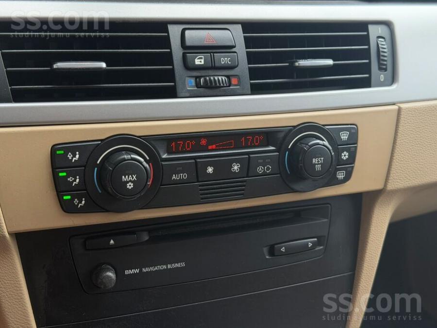 Blue BMW 318 2006 in Riga, with an engine capacity of 2.00 L and mileage of 342 thousand km for 2990 €, photo 20 on AUTOMOTO.COM.LV
