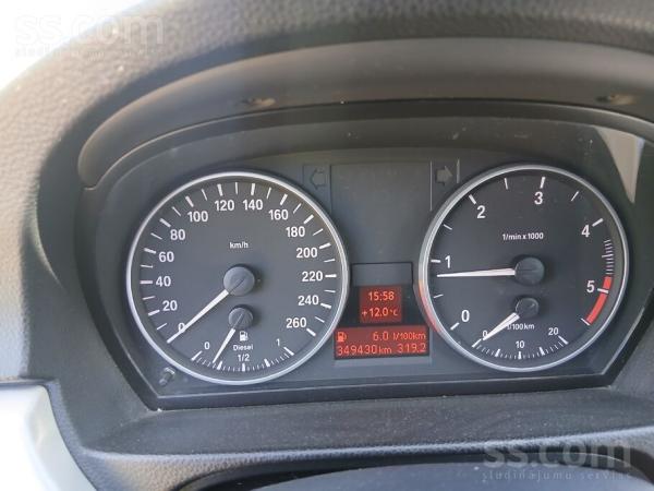 Blue BMW 318 2007 in Jurmala, with an engine capacity of 2.00 L and mileage of 349 thousand km for 3290 €, photo 5 on AUTOMOTO.COM.LV