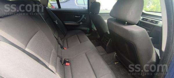 Blue BMW 318 2007 in Cesis, with an engine capacity of 2.00 L and mileage of 376 thousand km for 2950 €, photo 6 on AUTOMOTO.COM.LV