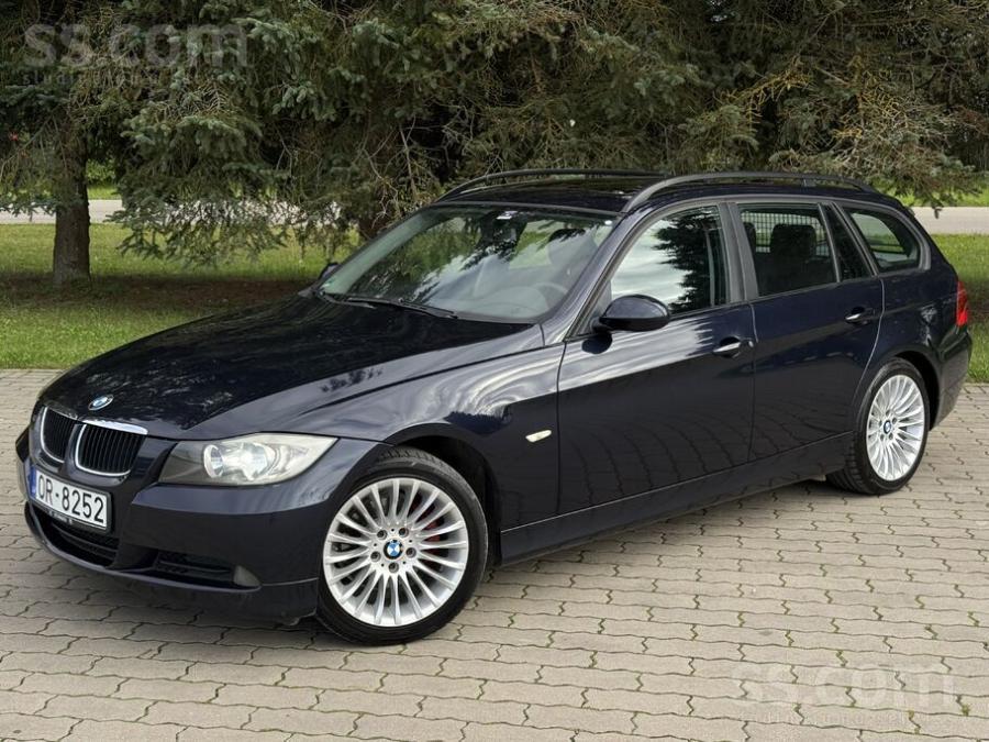Синий БМВ 318 2007 в Елгава, объемом двигателя 2.00 л и пробегом 324 тыс. км за 2900 €, фото 1 на AUTOMOTO.COM.LV