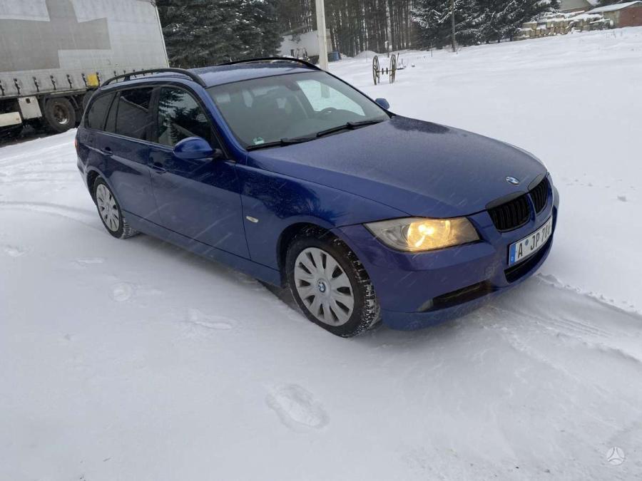 Blue BMW 318 2008 in Kaunas, with an engine capacity of 2.00 L and mileage of 328 thousand km for 1950 €, photo 1 on AUTOMOTO.COM.LV