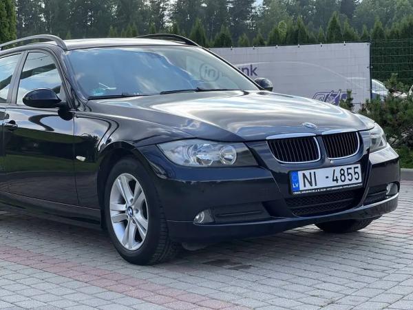 Синий БМВ 318 2008 в Цесис, объемом двигателя 2.00 л и пробегом 274 тыс. км за 4500 €, фото 1 на AUTOMOTO.COM.LV