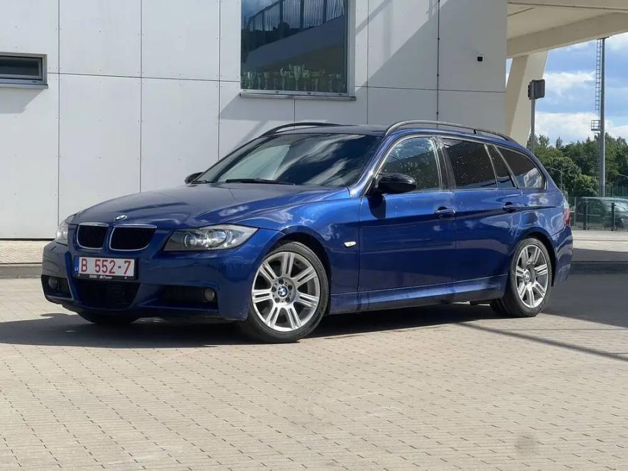 Blue BMW 318 2008 in Rezekne, with an engine capacity of 2.00 L and mileage of 419 thousand km for 4490 €, photo 3 on AUTOMOTO.COM.LV