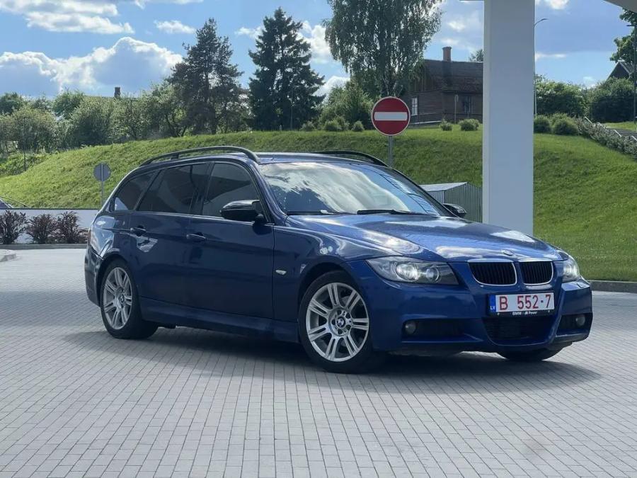 Blue BMW 318 2008 in Rezekne, with an engine capacity of 2.00 L and mileage of 419 thousand km for 4490 €, photo 4 on AUTOMOTO.COM.LV