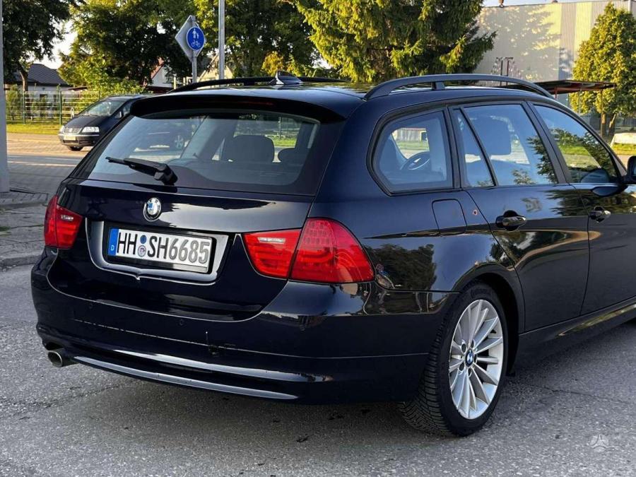 Blue BMW 318 2009 in Ukmerge, with an engine capacity of 2.00 L and mileage of 316 thousand km for 3200 €, photo 9 on AUTOMOTO.COM.LV