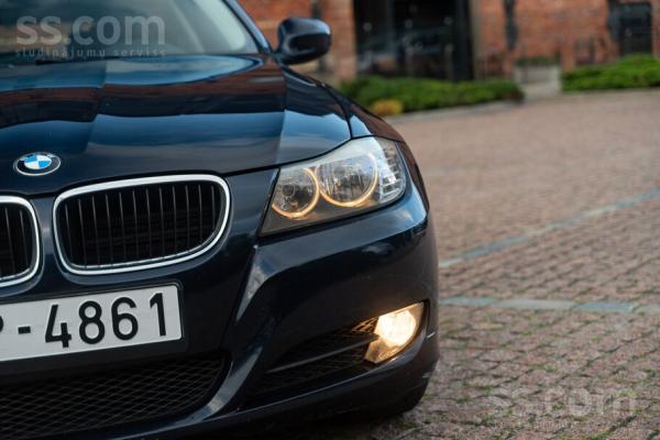 БМВ 318 2009 в Лиепая на AUTOMOTO.COM.LV Синий БМВ 318 2009 в Лиепая, объемом двигателя 2.00 л и пробегом 208 тыс. км за 5395 €, фото 7 на AUTOMOTO.COM.LV
