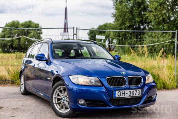 Синий БМВ 318 2010 в Рига, объемом двигателя 2.00 л и пробегом 286 тыс. км за 5790 €, фото 2 на AUTOMOTO.COM.LV