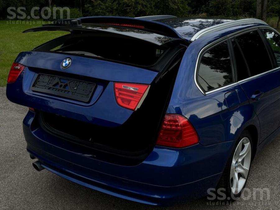 Blue BMW 318 2011 in Tukums, with an engine capacity of 2.00 L and mileage of 344 thousand km for 5950 €, photo 8 on AUTOMOTO.COM.LV