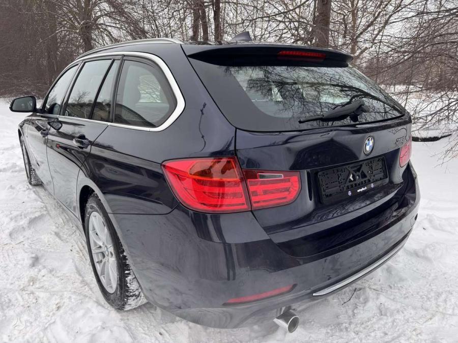 Blue BMW 318 2013 in Siauliai, with an engine capacity of 2.00 L and mileage of 233 thousand km for 6650 €, photo 6 on AUTOMOTO.COM.LV