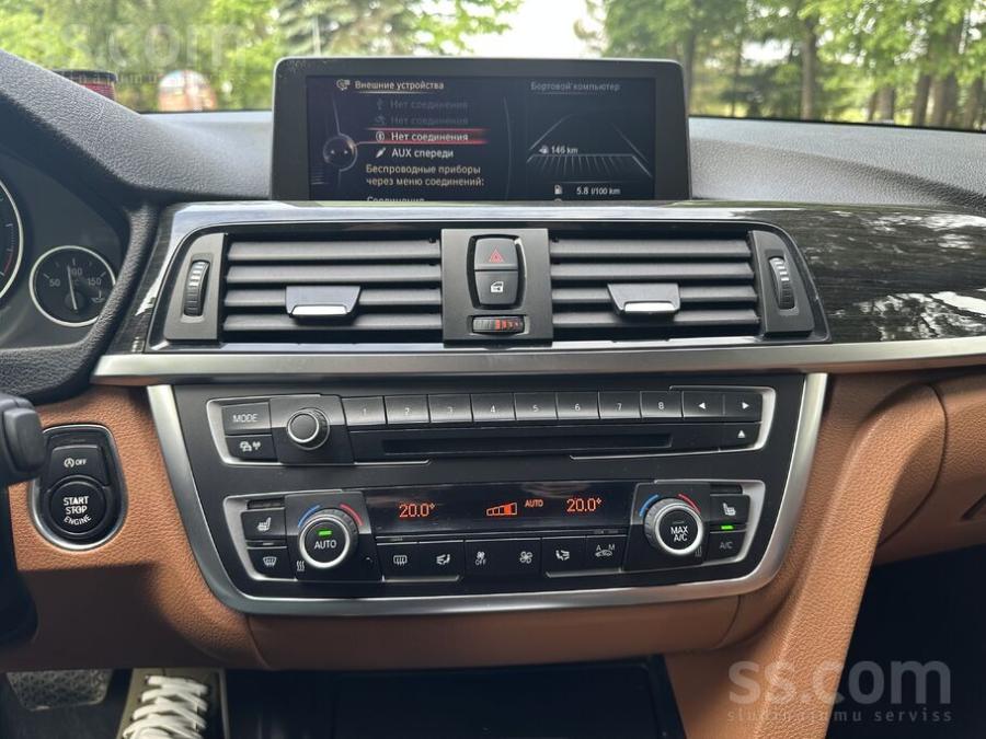 Синий БМВ 318 2013 в Айзкраукле, объемом двигателя 2.00 л и пробегом 234 тыс. км за 8499 €, фото 17 на AUTOMOTO.COM.LV