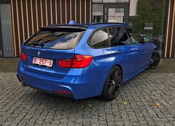 Blue BMW 318 2013 in Riga, with an engine capacity of 2.00 L and mileage of 253 thousand km for 12690 €, photo 7 on AUTOMOTO.COM.LV