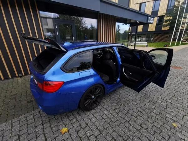 Blue BMW 318 2013 in Riga, with an engine capacity of 2.00 L and mileage of 253 thousand km for 12690 €, photo 10 on AUTOMOTO.COM.LV