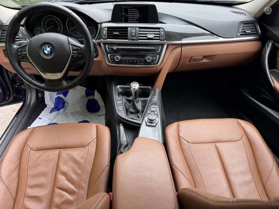 Blue BMW 318 2013 in Siauliai, with an engine capacity of 2.00 L and mileage of 290 thousand km for 5150 €, photo 20 on AUTOMOTO.COM.LV