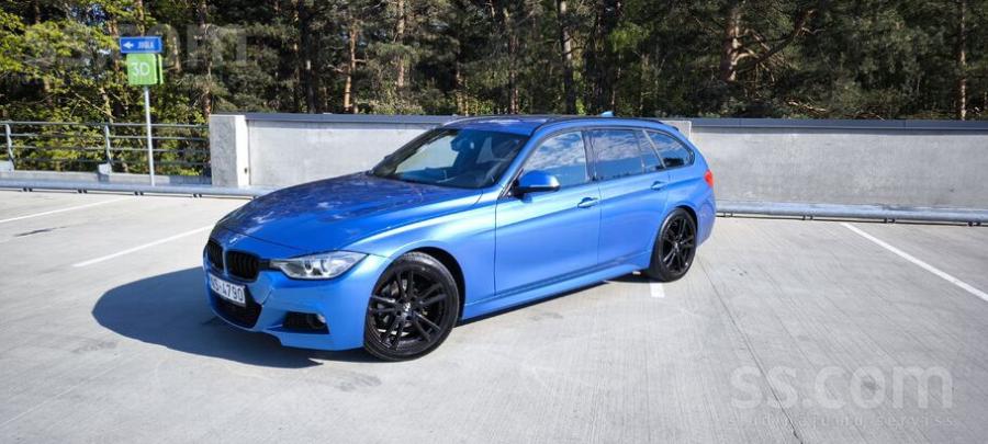 Blue BMW 318 2013 in Riga, with an engine capacity of 2.00 L and mileage of 279 thousand km for 8000 €, photo 1 on AUTOMOTO.COM.LV