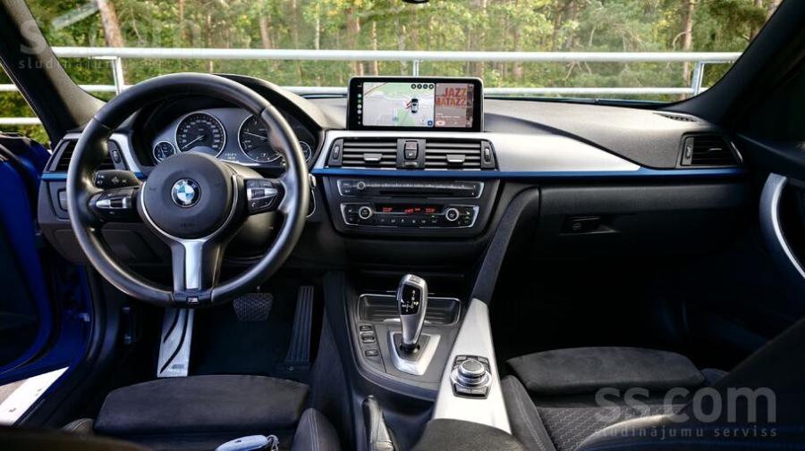 Blue BMW 318 2013 in Riga, with an engine capacity of 2.00 L and mileage of 279 thousand km for 8000 €, photo 6 on AUTOMOTO.COM.LV