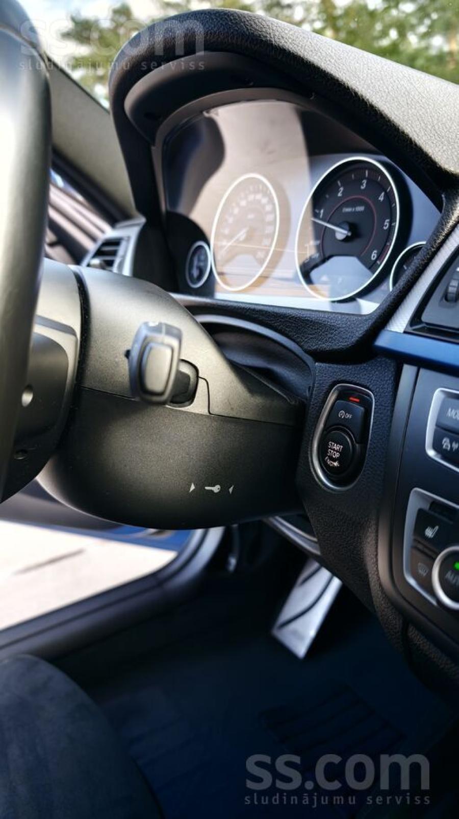 Blue BMW 318 2013 in Riga, with an engine capacity of 2.00 L and mileage of 279 thousand km for 8000 €, photo 20 on AUTOMOTO.COM.LV