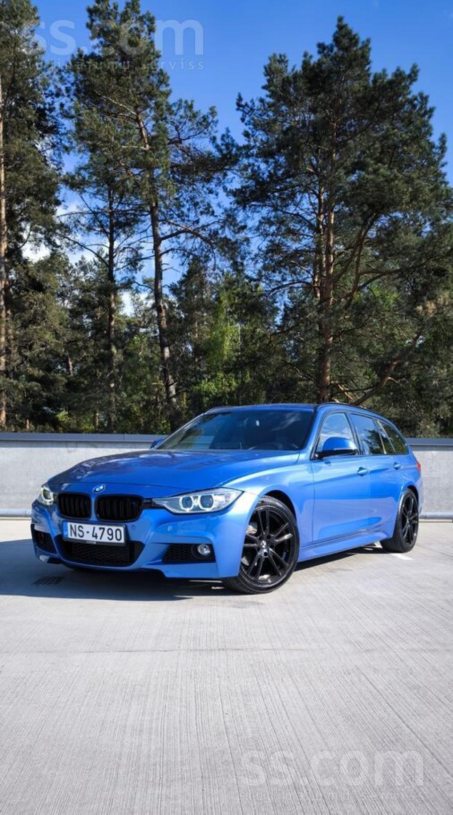 Blue BMW 318 2013 in Riga, with an engine capacity of 2.00 L and mileage of 279 thousand km for 8000 €, photo 21 on AUTOMOTO.COM.LV