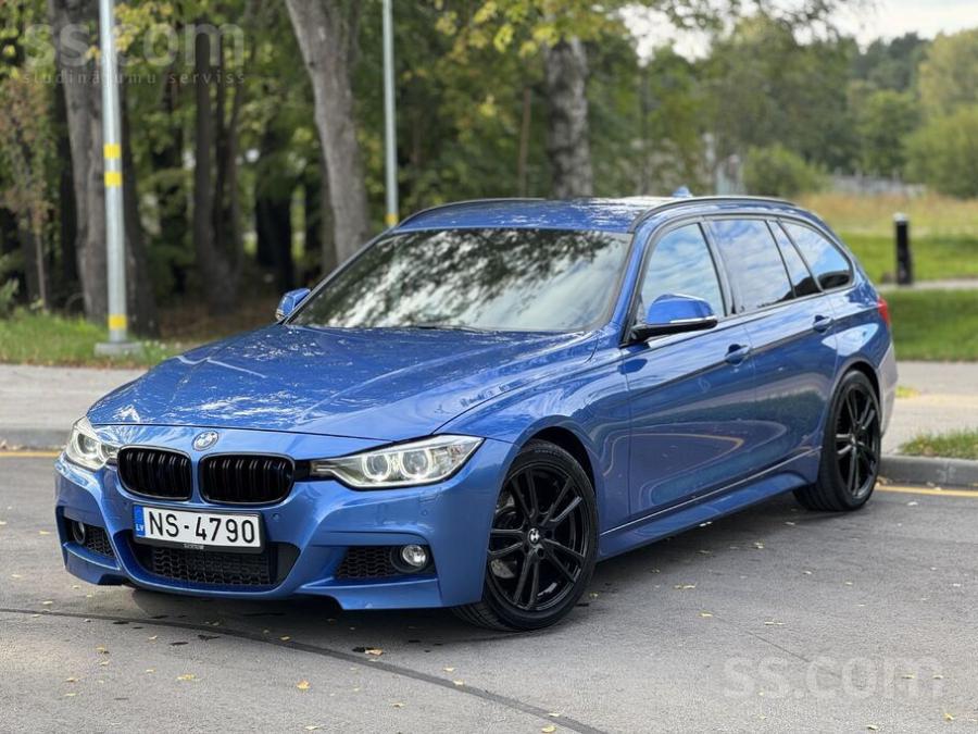 Blue BMW 318 2013 in Riga, with an engine capacity of 2.00 L and mileage of 280 thousand km for 9450 €, photo 1 on AUTOMOTO.COM.LV