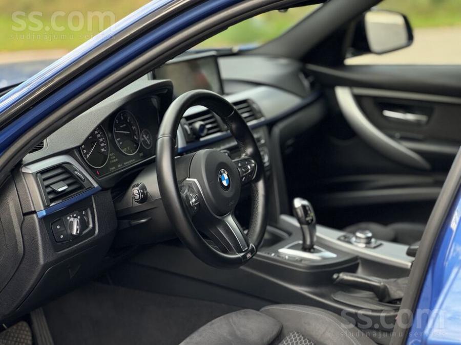 Blue BMW 318 2013 in Riga, with an engine capacity of 2.00 L and mileage of 280 thousand km for 9450 €, photo 13 on AUTOMOTO.COM.LV