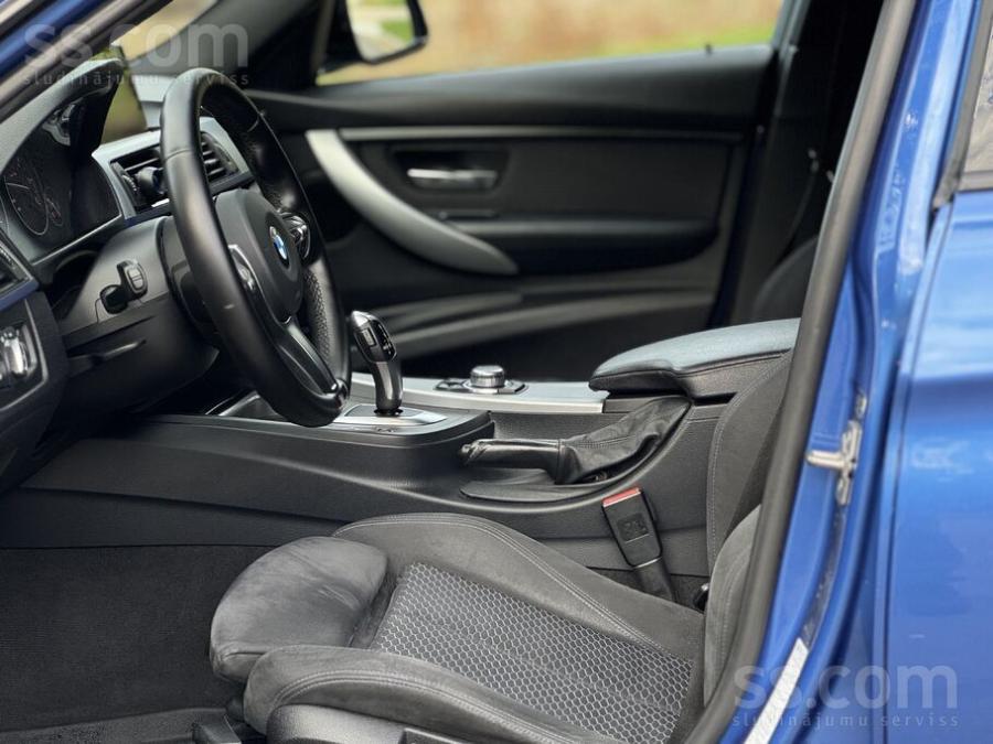 Blue BMW 318 2013 in Riga, with an engine capacity of 2.00 L and mileage of 280 thousand km for 9450 €, photo 14 on AUTOMOTO.COM.LV