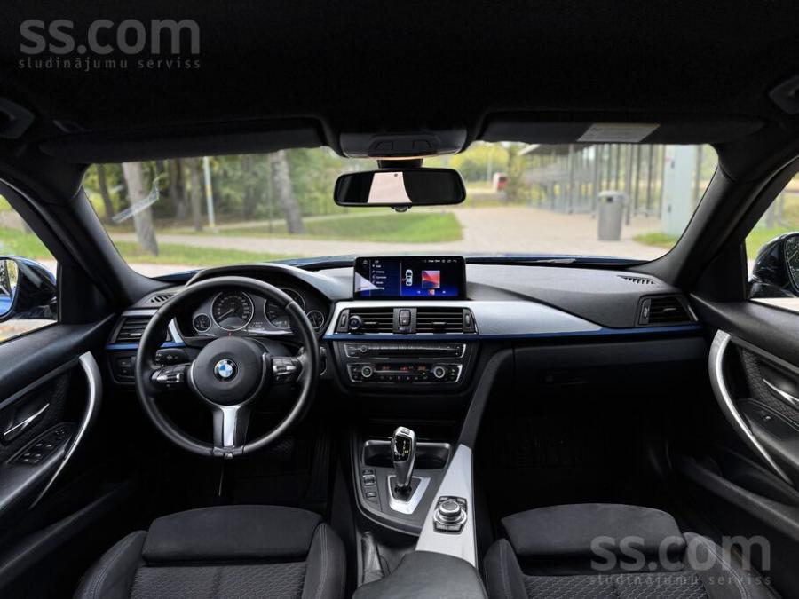 Blue BMW 318 2013 in Riga, with an engine capacity of 2.00 L and mileage of 280 thousand km for 9450 €, photo 23 on AUTOMOTO.COM.LV