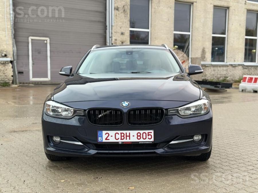 Blue BMW 318 2013 in Riga, with an engine capacity of 1.80 L and mileage of 345 thousand km for 6250 €, photo 3 on AUTOMOTO.COM.LV
