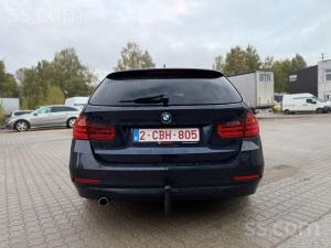 Blue BMW 318 2013 in Riga, with an engine capacity of 1.80 L and mileage of 345 thousand km for 6250 €, photo 7 on AUTOMOTO.COM.LV