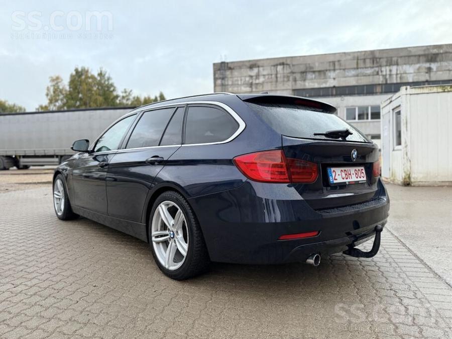 Blue BMW 318 2013 in Riga, with an engine capacity of 1.80 L and mileage of 345 thousand km for 6250 €, photo 8 on AUTOMOTO.COM.LV