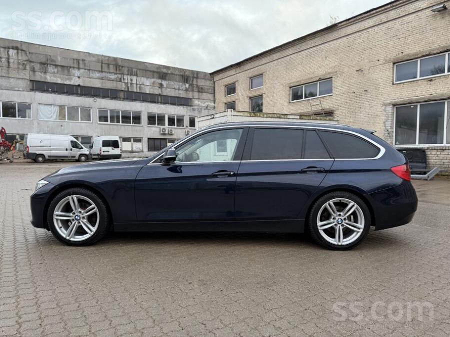 Blue BMW 318 2013 in Riga, with an engine capacity of 1.80 L and mileage of 345 thousand km for 6250 €, photo 9 on AUTOMOTO.COM.LV