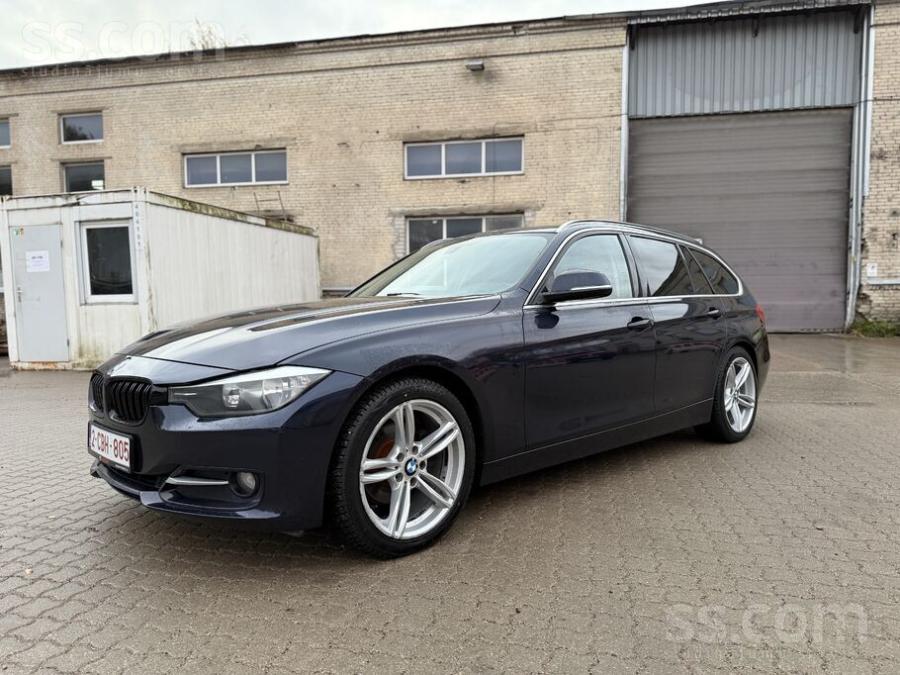 Blue BMW 318 2013 in Riga, with an engine capacity of 1.80 L and mileage of 345 thousand km for 6250 €, photo 10 on AUTOMOTO.COM.LV