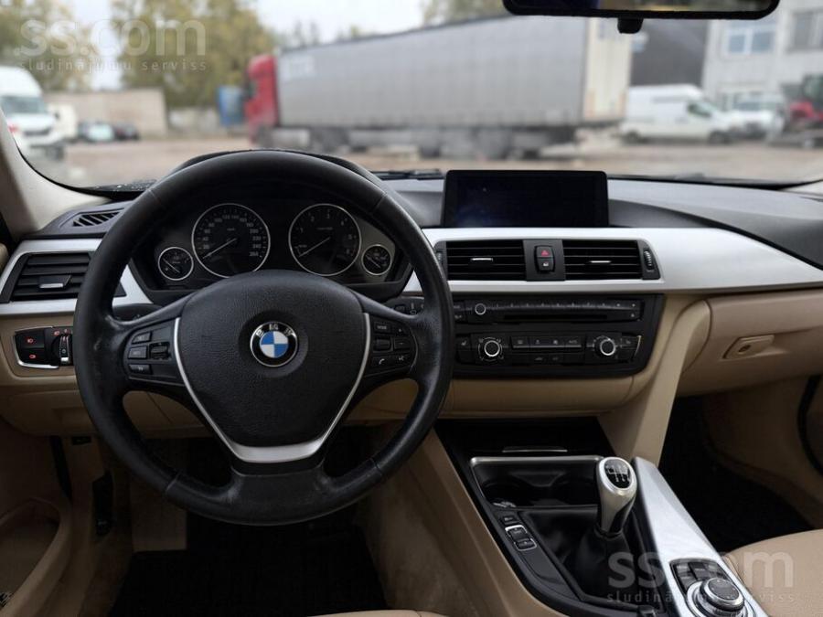 Blue BMW 318 2013 in Riga, with an engine capacity of 1.80 L and mileage of 345 thousand km for 6250 €, photo 18 on AUTOMOTO.COM.LV