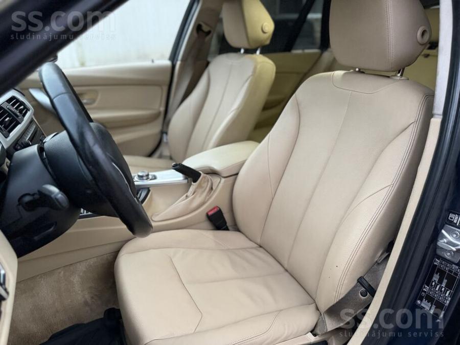 Blue BMW 318 2013 in Riga, with an engine capacity of 1.80 L and mileage of 345 thousand km for 6250 €, photo 19 on AUTOMOTO.COM.LV