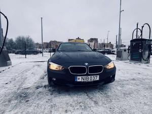 Blue BMW 318 2014 in Kaunas, with an engine capacity of 2.00 L and mileage of 220 thousand km for 8740 €, photo  on AUTOMOTO.COM.LV