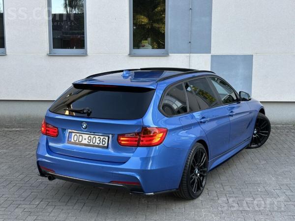 Blue BMW 318 2014 in Riga, with an engine capacity of 2.00 L and mileage of 201 thousand km for 13250 €, photo 6 on AUTOMOTO.COM.LV