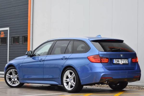 Blue BMW 318 2014 in Marupe, with an engine capacity of 2.00 L and mileage of 314 thousand km for 9900 €, photo 3 on AUTOMOTO.COM.LV