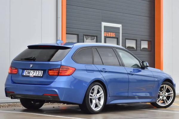 Blue BMW 318 2014 in Marupe, with an engine capacity of 2.00 L and mileage of 314 thousand km for 9900 €, photo 4 on AUTOMOTO.COM.LV