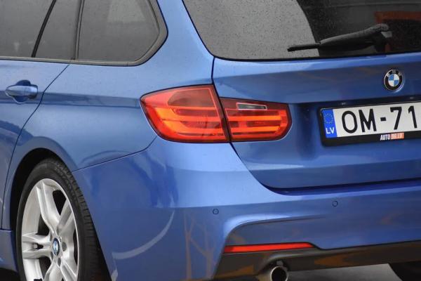 Blue BMW 318 2014 in Marupe, with an engine capacity of 2.00 L and mileage of 314 thousand km for 9900 €, photo 6 on AUTOMOTO.COM.LV