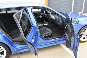 Blue BMW 318 2014 in Marupe, with an engine capacity of 2.00 L and mileage of 314 thousand km for 9900 €, photo 8 on AUTOMOTO.COM.LV