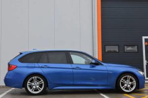 Blue BMW 318 2014 in Marupe, with an engine capacity of 2.00 L and mileage of 314 thousand km for 9900 €, photo 28 on AUTOMOTO.COM.LV