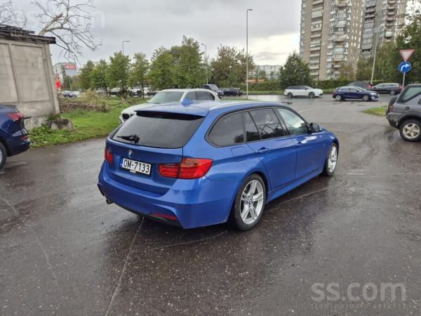 Blue BMW 318 2014 in Riga, with an engine capacity of 2.00 L and mileage of 319 thousand km for 10990 €, photo 7 on AUTOMOTO.COM.LV