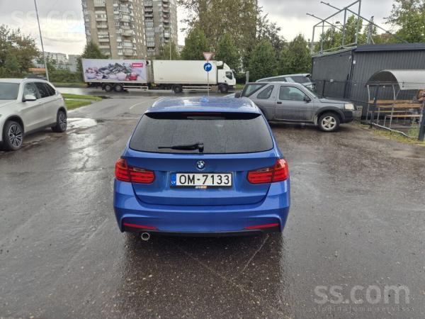 Blue BMW 318 2014 in Riga, with an engine capacity of 2.00 L and mileage of 319 thousand km for 10990 €, photo 8 on AUTOMOTO.COM.LV