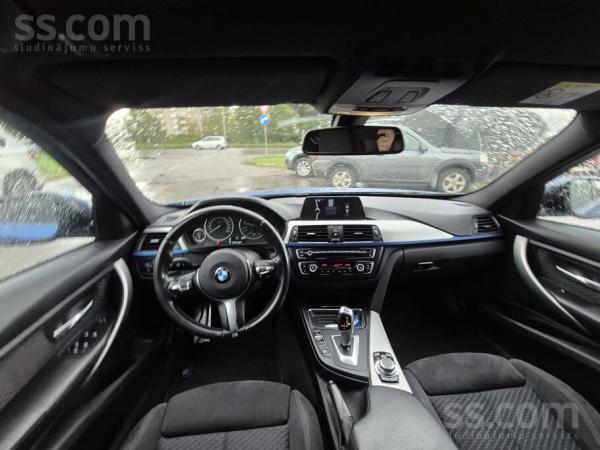 Blue BMW 318 2014 in Riga, with an engine capacity of 2.00 L and mileage of 319 thousand km for 10990 €, photo 11 on AUTOMOTO.COM.LV