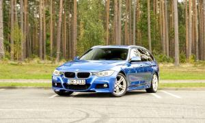 Blue BMW 318 2014 in Riga, with an engine capacity of 2.00 L and mileage of 319 thousand km for 10990 €, photo  on AUTOMOTO.COM.LV