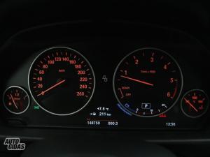 Blue BMW 318 2016 in Vilnius, with an engine capacity of 2.00 L and mileage of 149 thousand km for 11999 €, photo 19 on AUTOMOTO.COM.LV