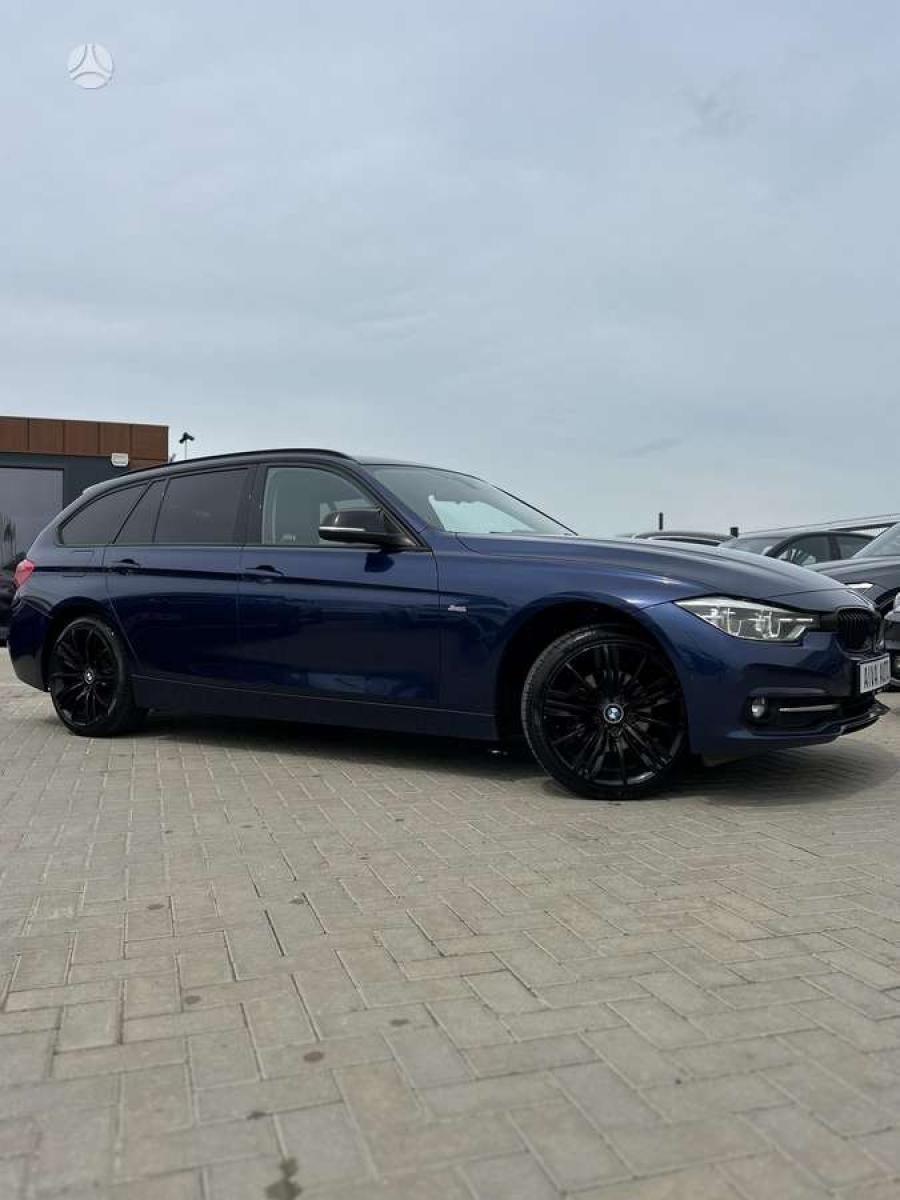 Blue BMW 318 2016 in Kaunas, with an engine capacity of 2.00 L and mileage of 299 thousand km for 9500 €, photo 7 on AUTOMOTO.COM.LV