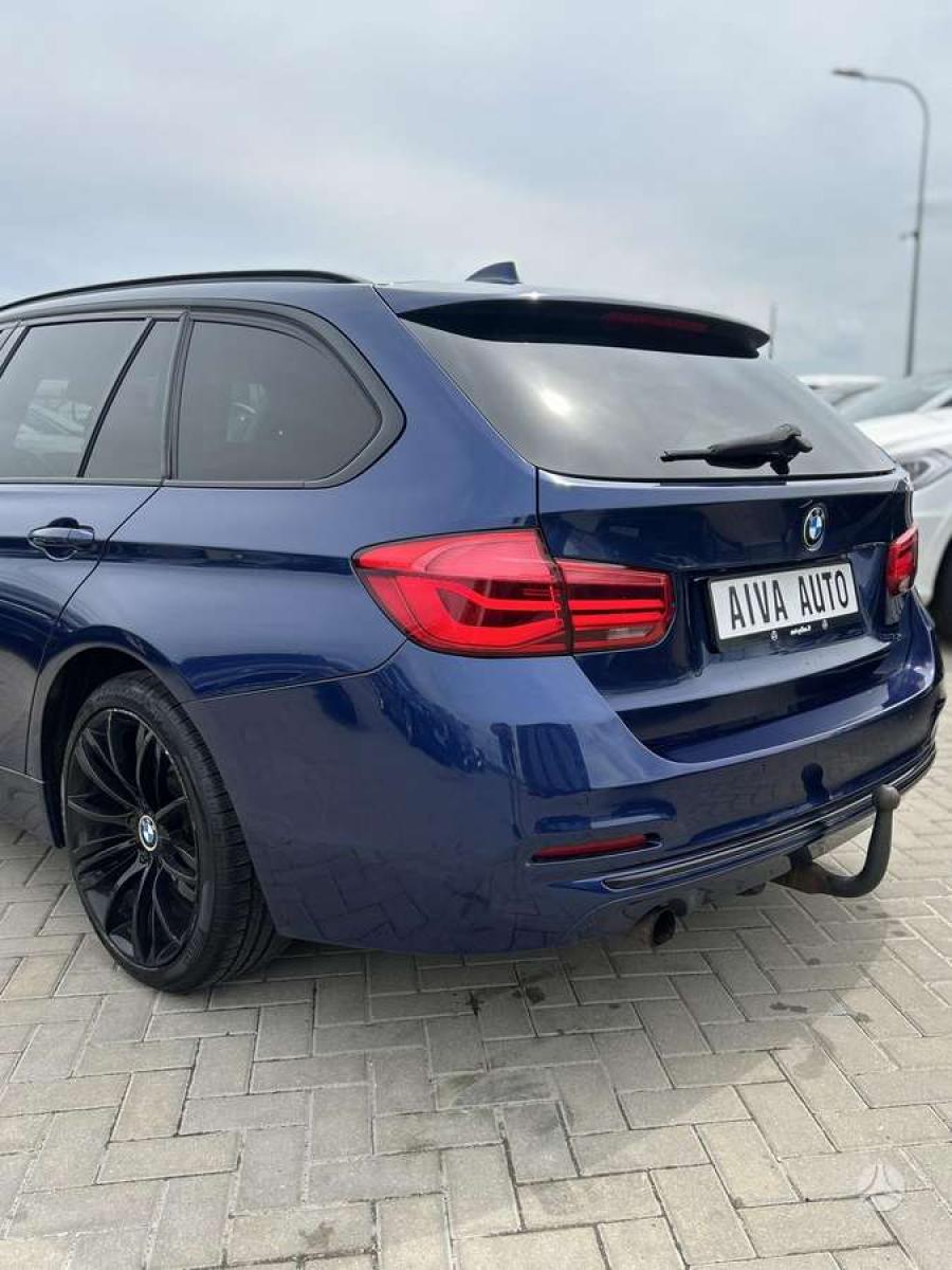Blue BMW 318 2016 in Kaunas, with an engine capacity of 2.00 L and mileage of 299 thousand km for 9500 €, photo 13 on AUTOMOTO.COM.LV