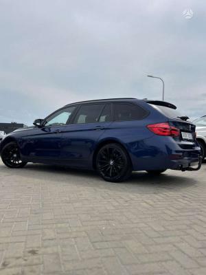 Blue BMW 318 2016 in Kaunas, with an engine capacity of 2.00 L and mileage of 299 thousand km for 9500 €, photo 14 on AUTOMOTO.COM.LV