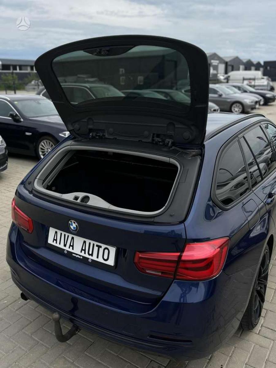 Blue BMW 318 2016 in Kaunas, with an engine capacity of 2.00 L and mileage of 299 thousand km for 9500 €, photo 37 on AUTOMOTO.COM.LV