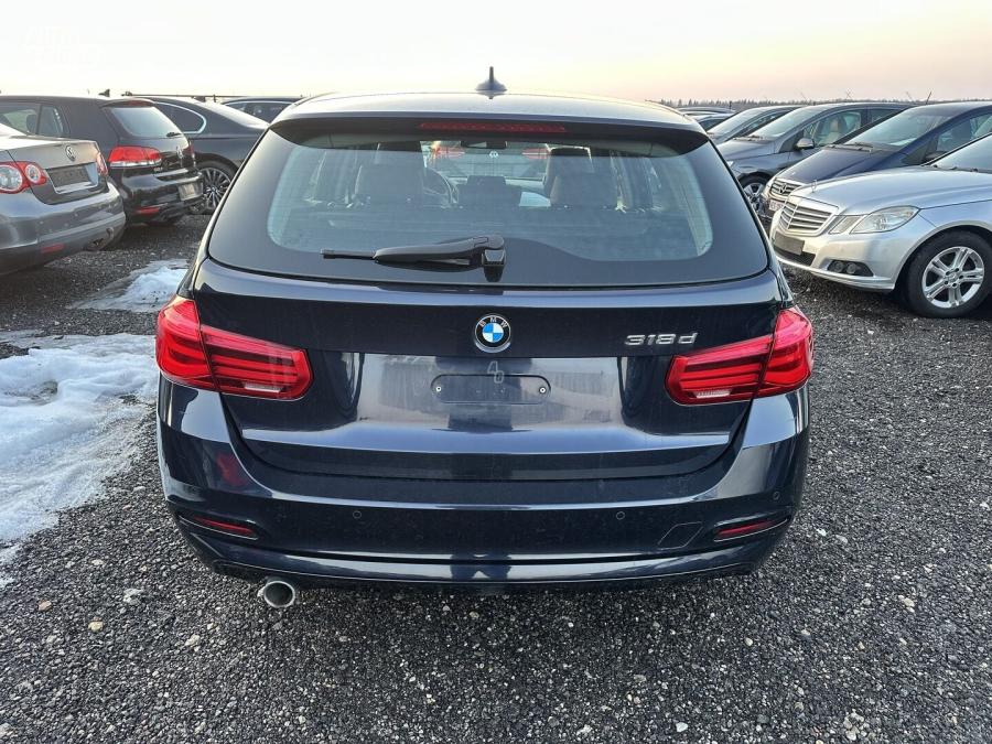 Blue BMW 318 2017 in Giraite, with an engine capacity of 2.00 L and mileage of 300 thousand km for 6650 €, photo 6 on AUTOMOTO.COM.LV